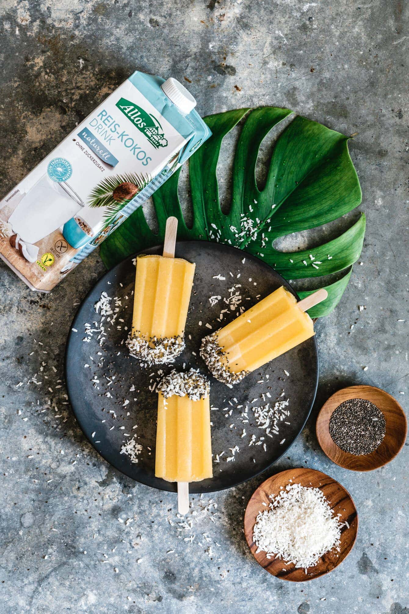 Fruchtige Mango-Popsicles · Eat this!