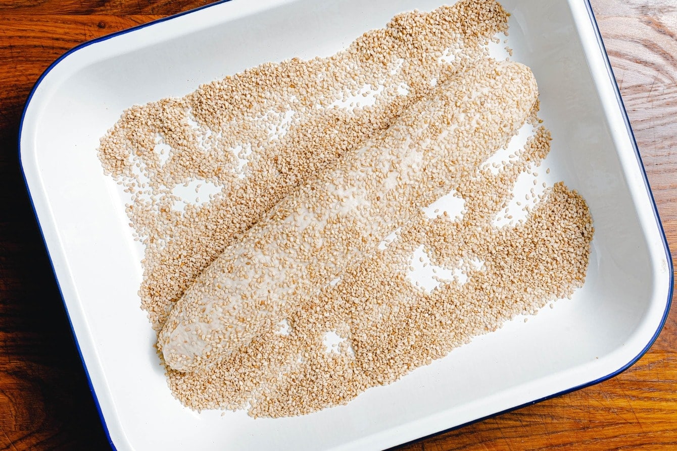 Vegane Hoagie Rolls - softes Sandwichbrot mit Sesam · Eat this!