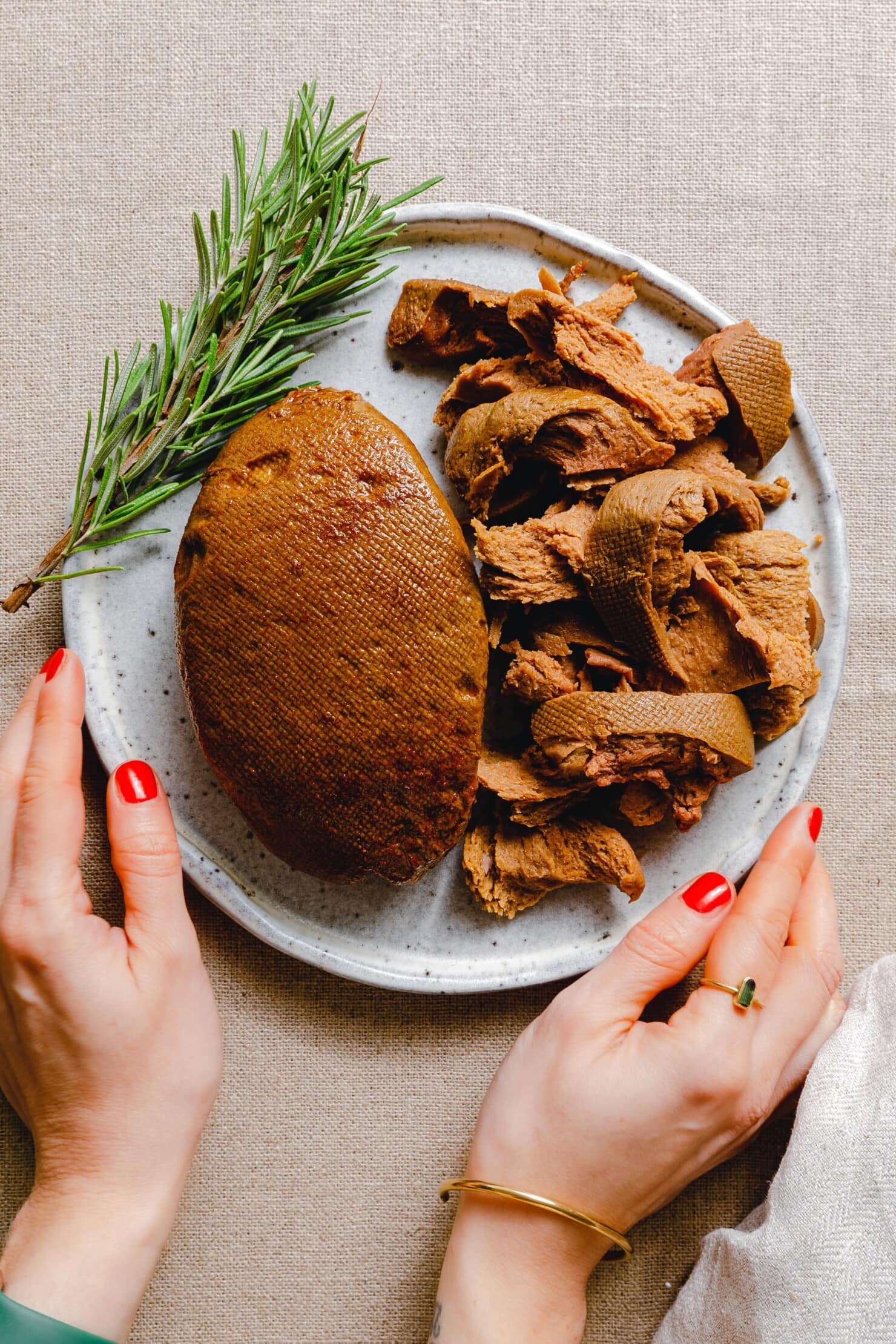 Selbst gemachte Mock Duck · Eat this!