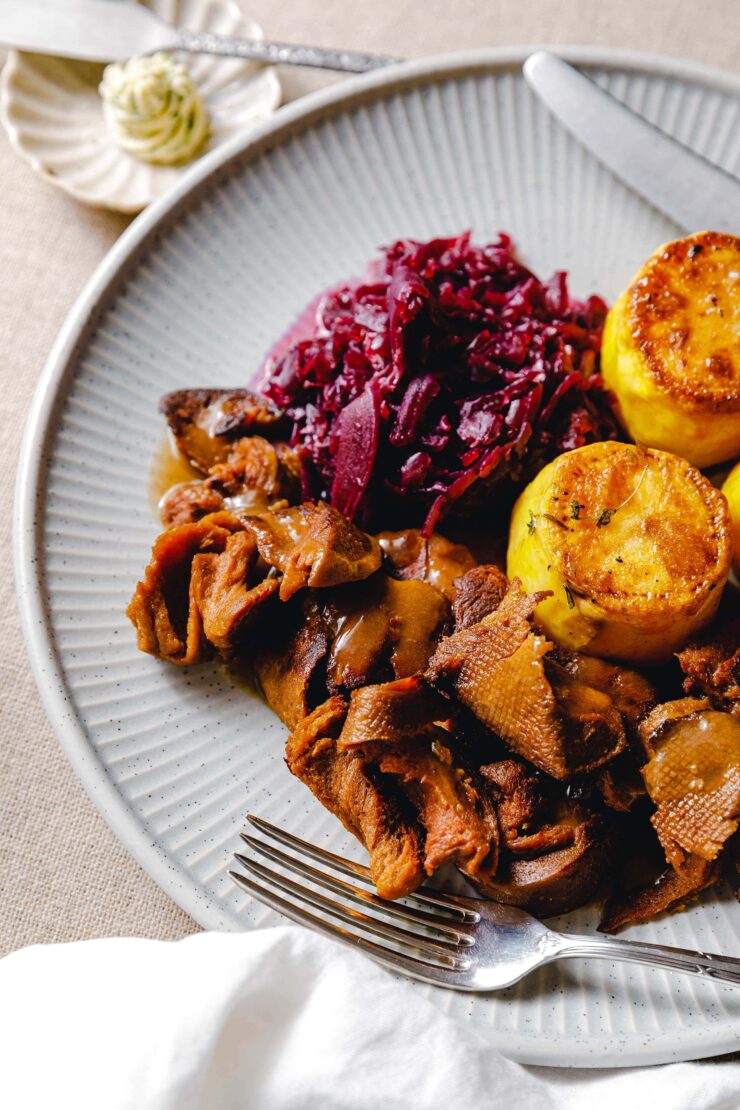 Selbst gemachte Mock Duck · Eat this!